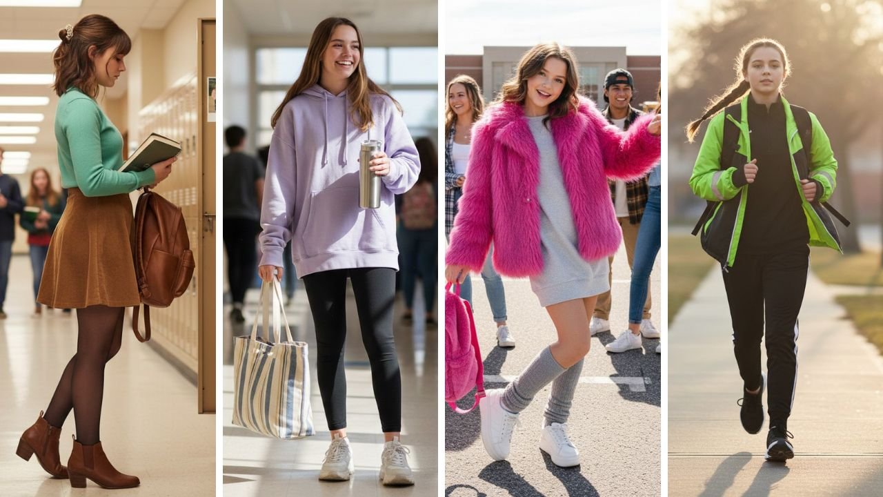 30 Warm Spring Outfits for School: Cute, Cozy & Comfy Looks - Ruby Style