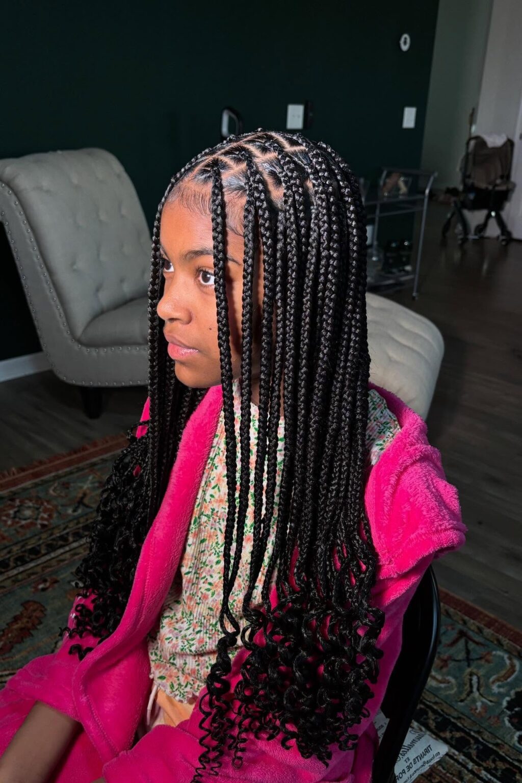 20 Beautiful Smedium Knotless Braids That Hit the Perfect Size Sweet ...